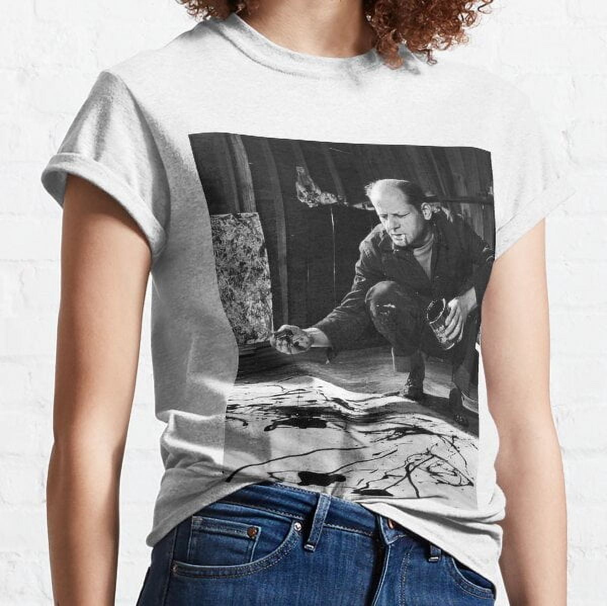 Paul Jackson Pollock Classic T-Shirt - Walmart.com