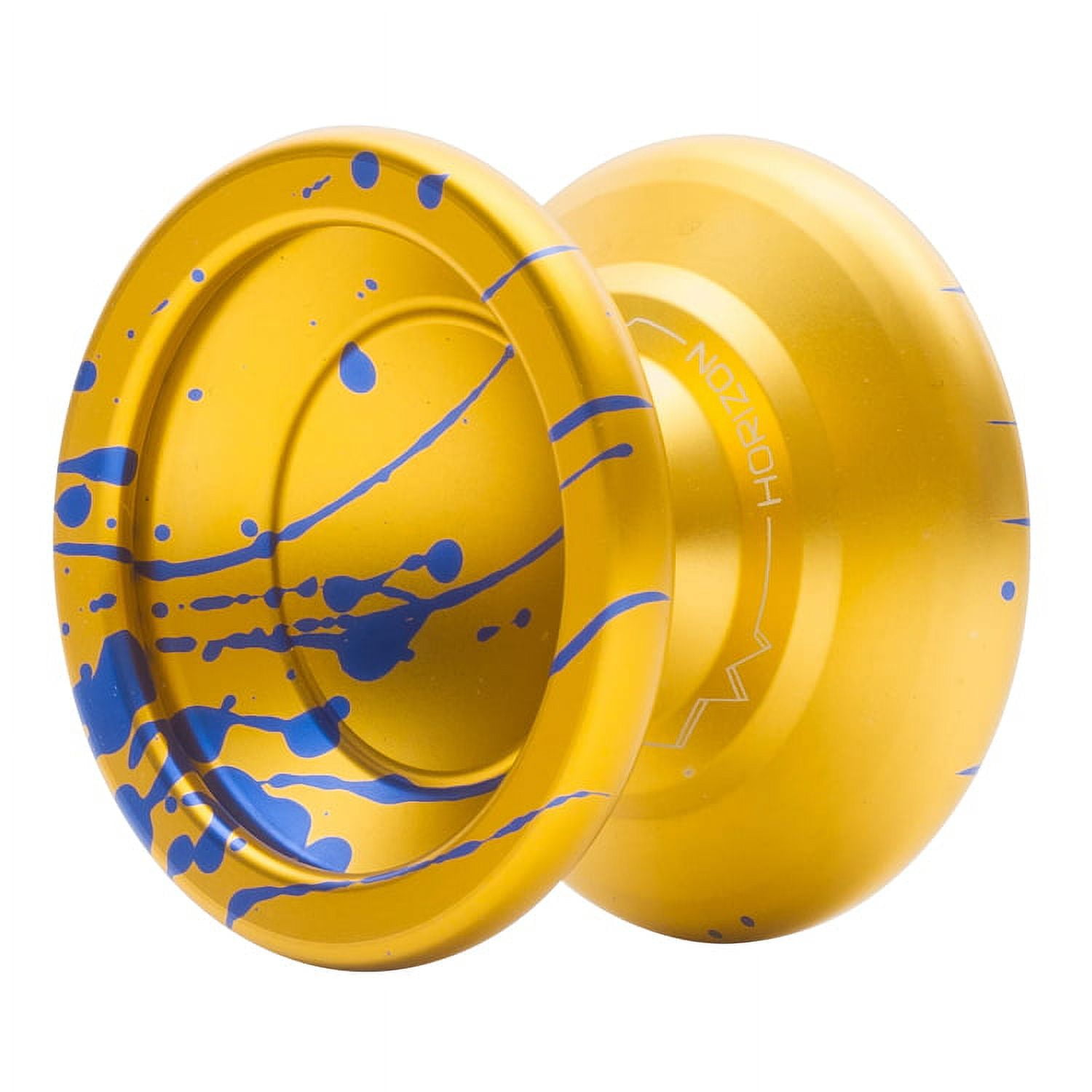 Paul Kerbel Horizon Yo-Yo by YoYoFactory - Gold Blue - Walmart.com