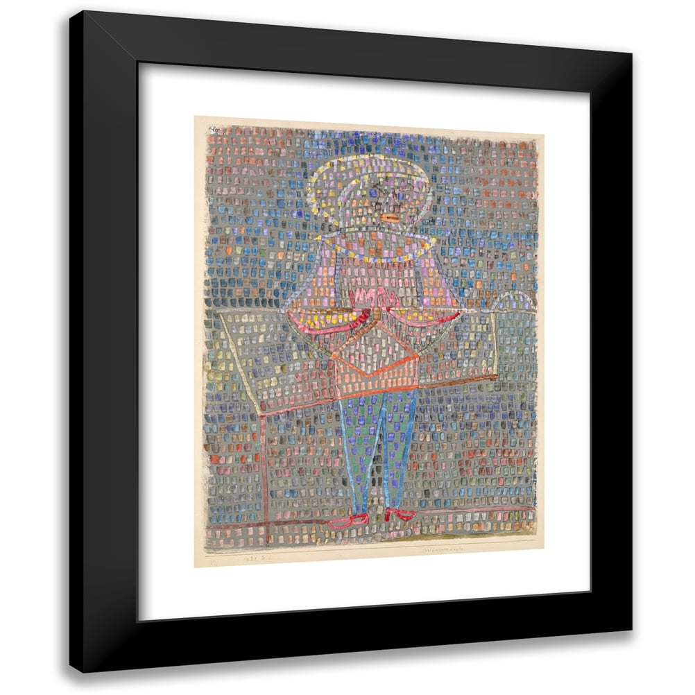 Paul Klee 19x24 Black Modern Framed Museum Art Print Titled - Boy in ...