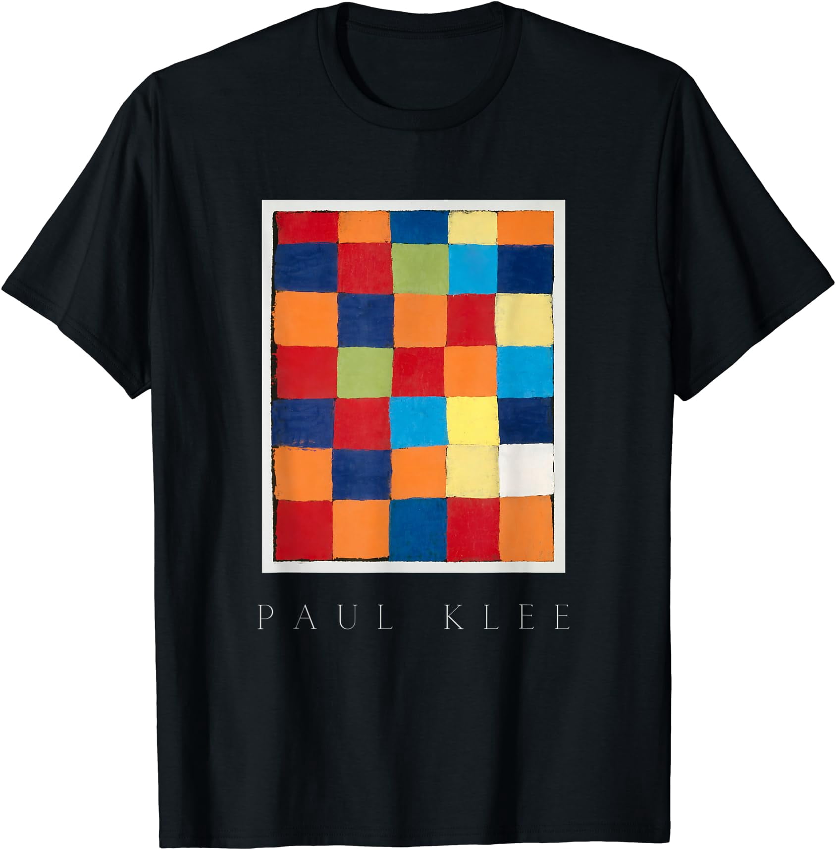 Paul Klee Color Chart T-Shirt - Walmart.com
