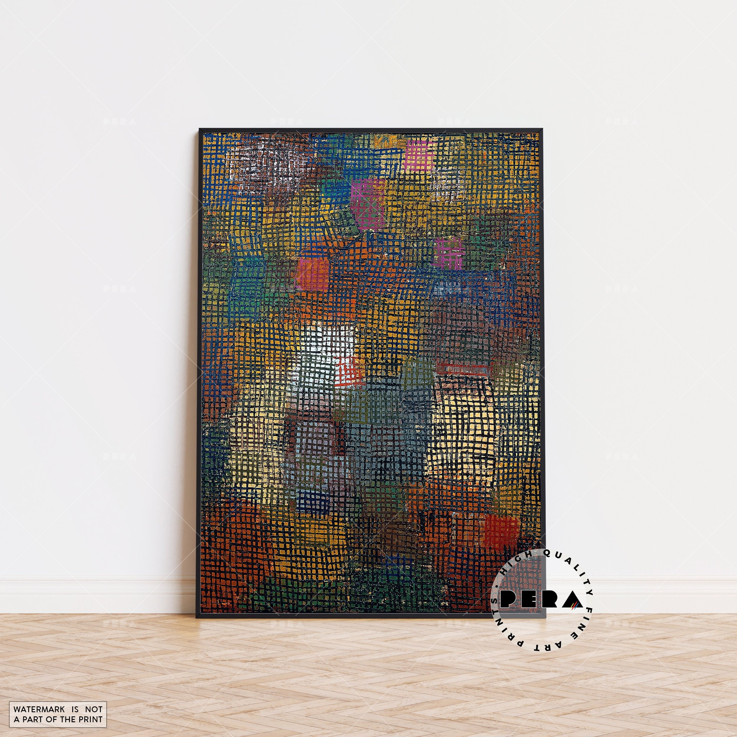 Paul Klee, Colors from a Distance, Exhibition Poster, Bauhaus Poster ...