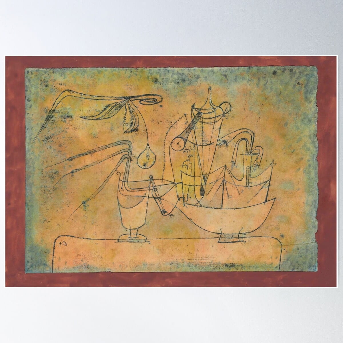 Paul Klee Distillation Of Pears , Birnen-Destillation ( Abstract ...