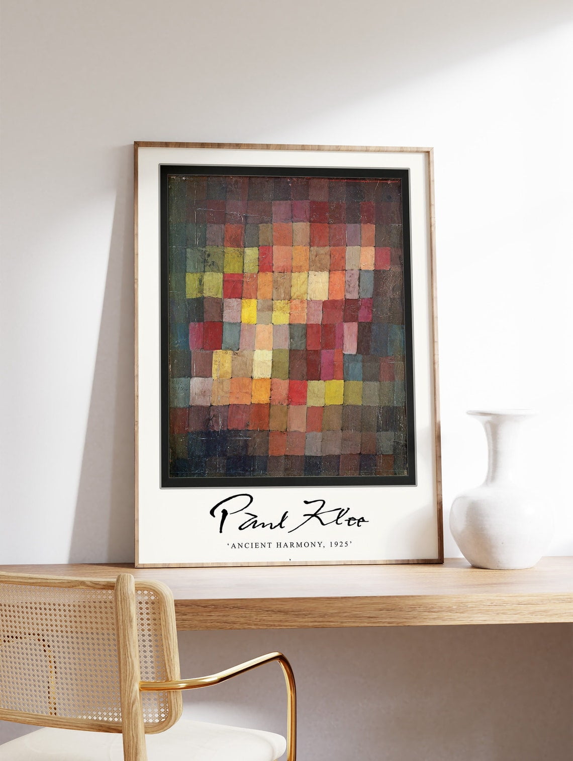 Paul Klee Exhibition Poster, Ancient Harmony, Paul Klee Art Print ...