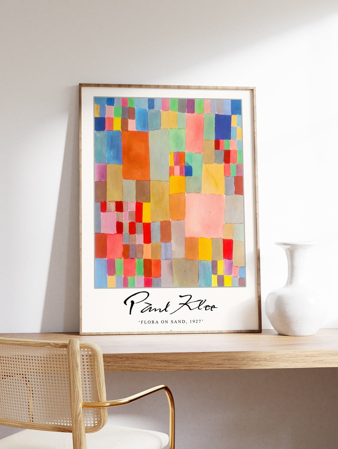 Paul Klee Exhibition Poster, Flora On Sand, Paul Klee Art Print ...