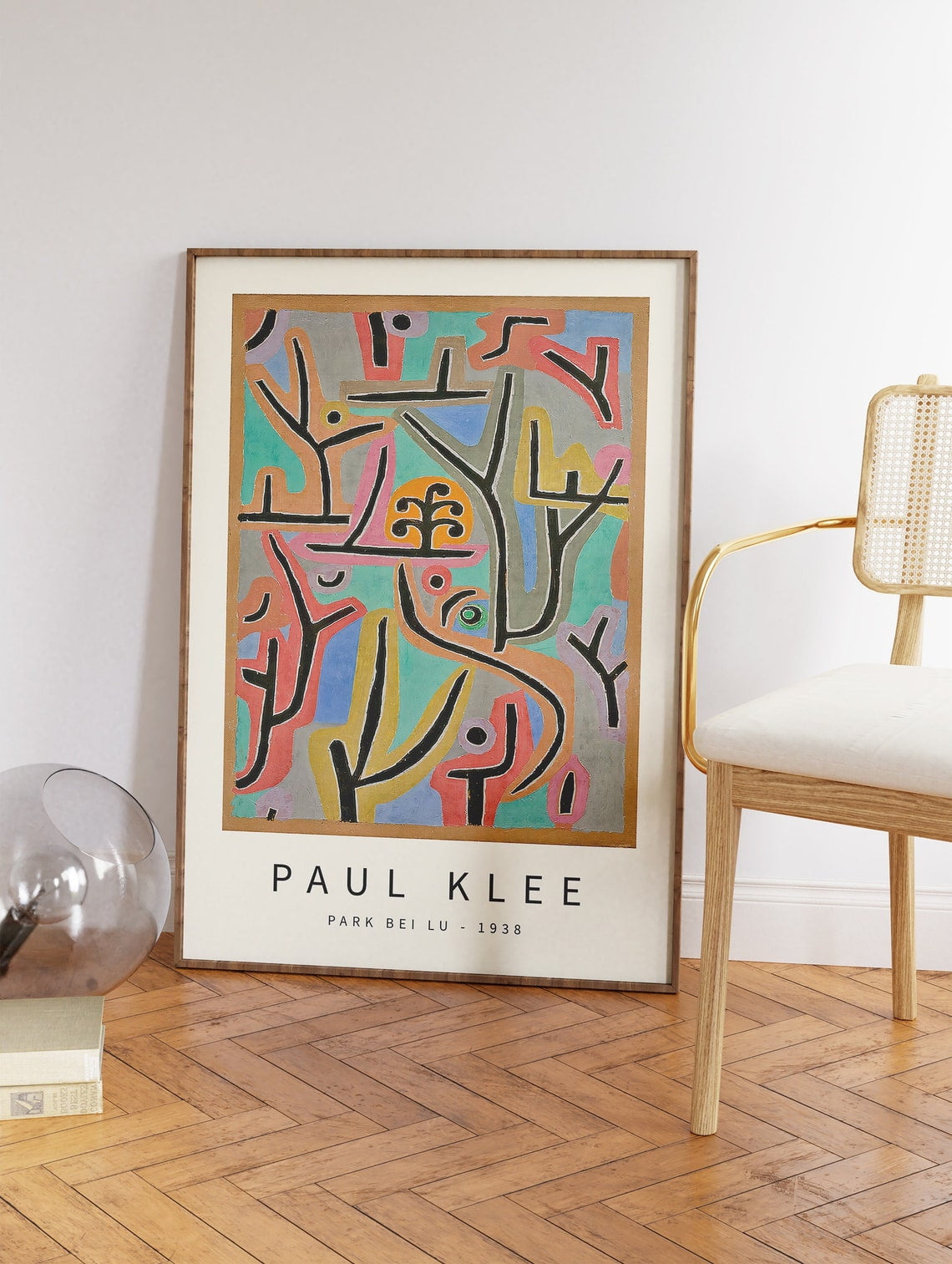 Paul Klee Exhibition Poster, Park Bei Lu, Paul Klee Art Print, Pattern ...