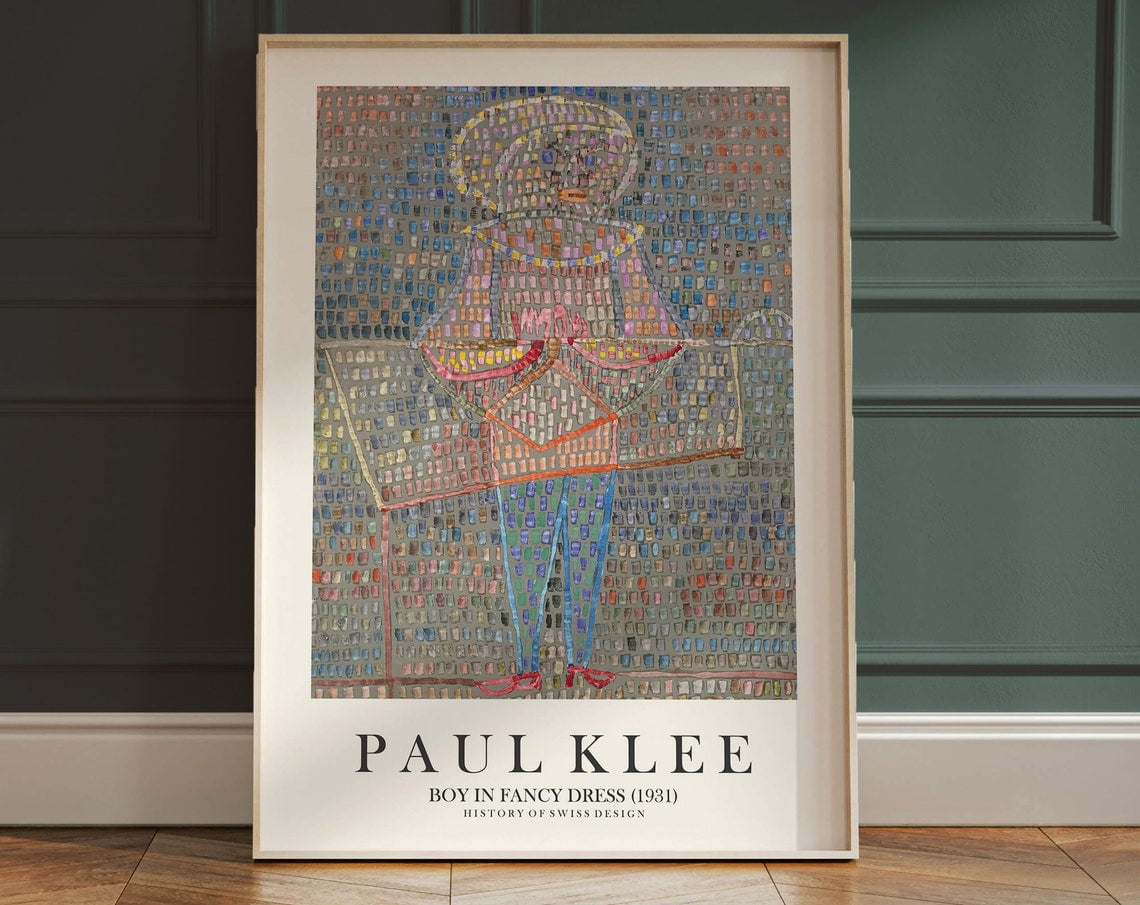 Paul Klee Exhibition Wall Art Print, Famous Artist Poster Print ...