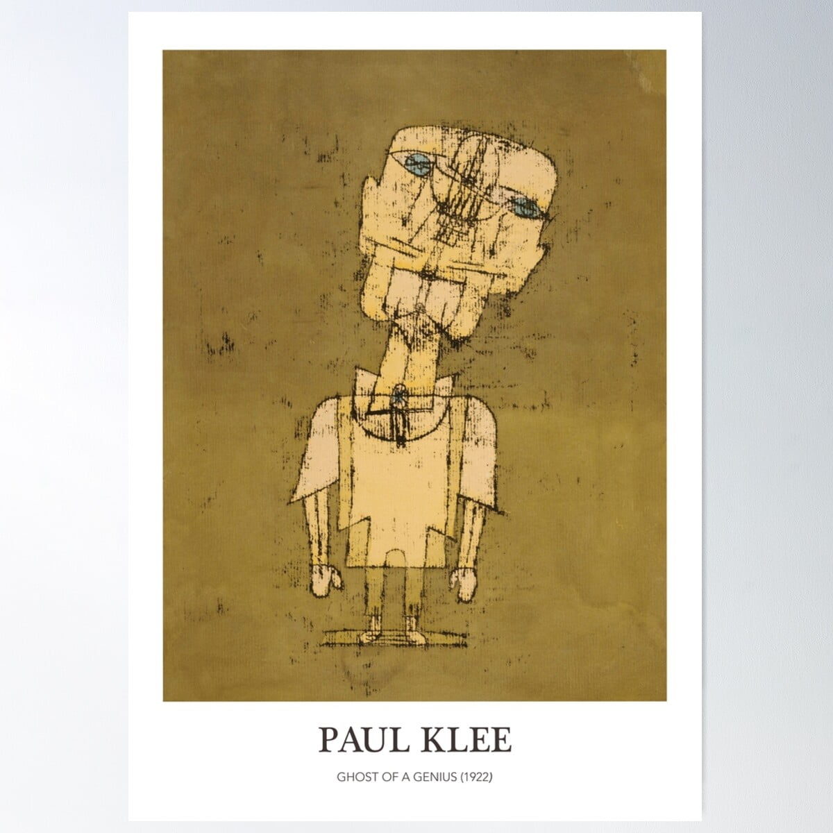Paul Klee Ghost Of A Genius Poster Wall Art, Modern Wall Decor For ...