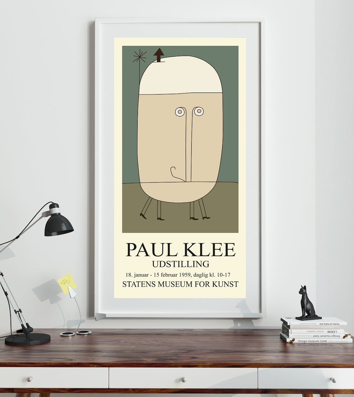 Paul Klee Museum Exhibition Poster 1959 Wall Art, Modern Wall Decor ...