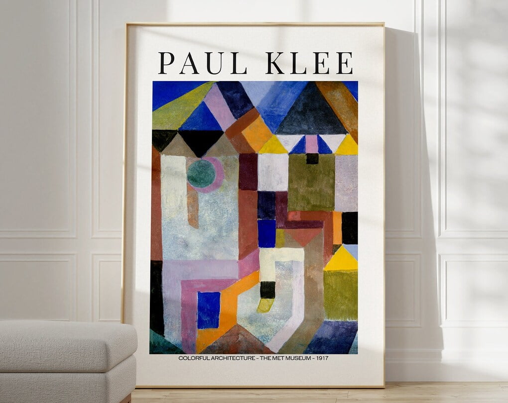 Paul Klee Poster - Art Museum Exhibition Print Paul Klee Gallery Wall ...