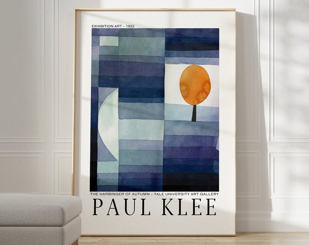 Paul Klee Poster - Art Museum Exhibition Print Paul Klee Gallery Wall ...