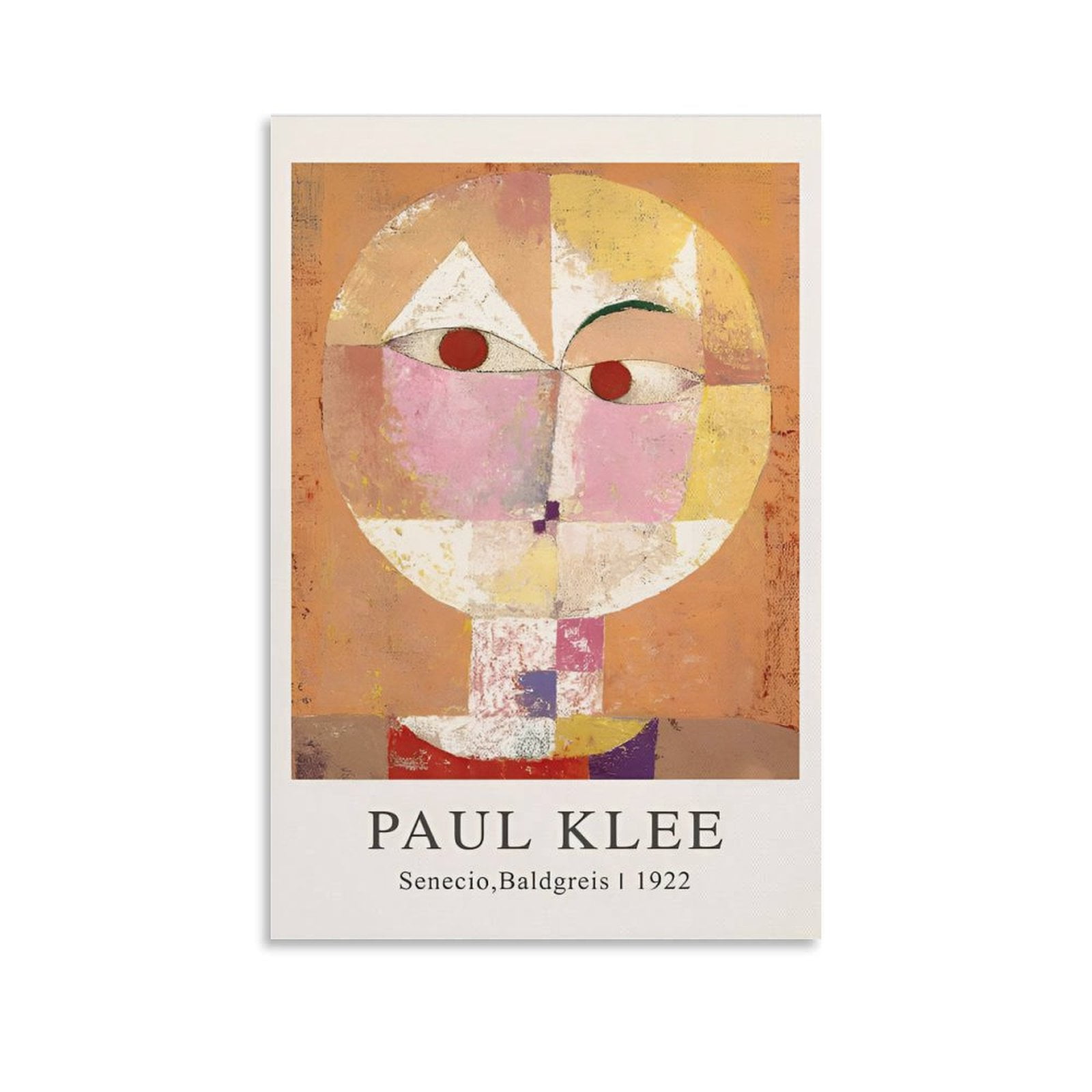 Paul Klee Print Painting(41) Canvas Art Poster and Wall Art Picture Print Modern Family bedroom ...