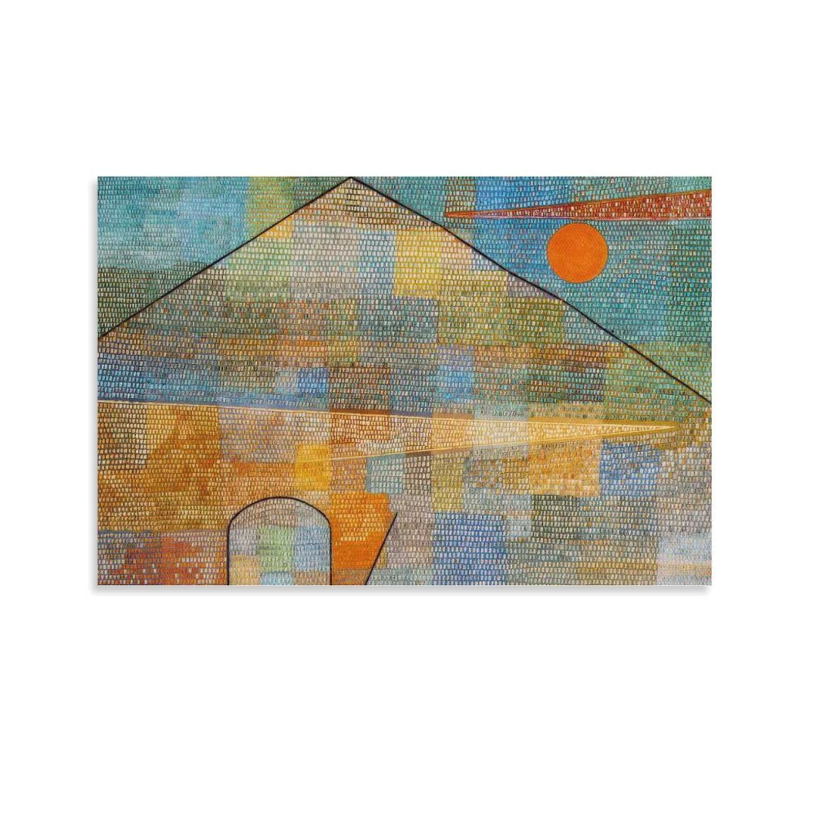 Paul Klee Print Painting Ad Parnassum Poster Cool Artworks Painting ...