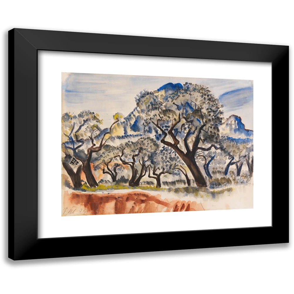 Paul Kleinschmidt 24x19 Black Modern Framed Museum Art Print Titled ...
