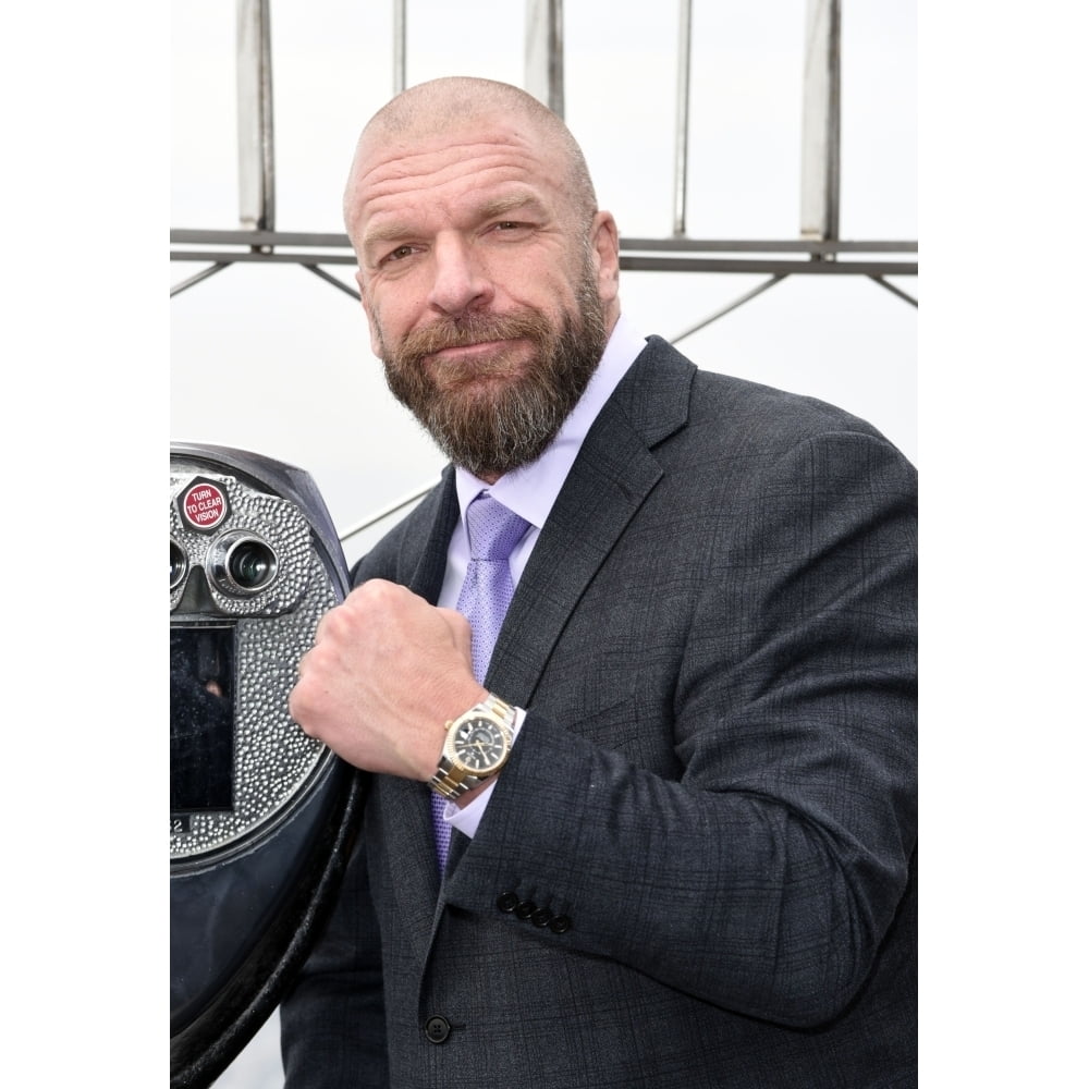 Paul Levesque Aka Paul Triple H Levesque At A Public Appearance For Wwe Stars Celebrate 25Th ...