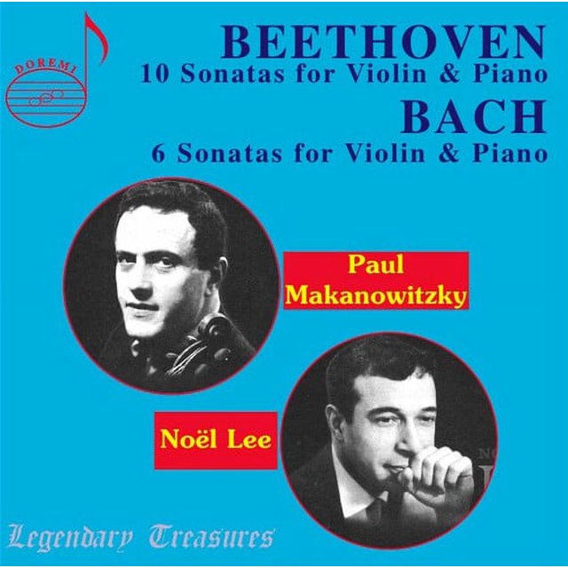 Paul Makanowitzky - Complete Violin Sonatas of Beethoven & Bach - Music & Performance - CD ...