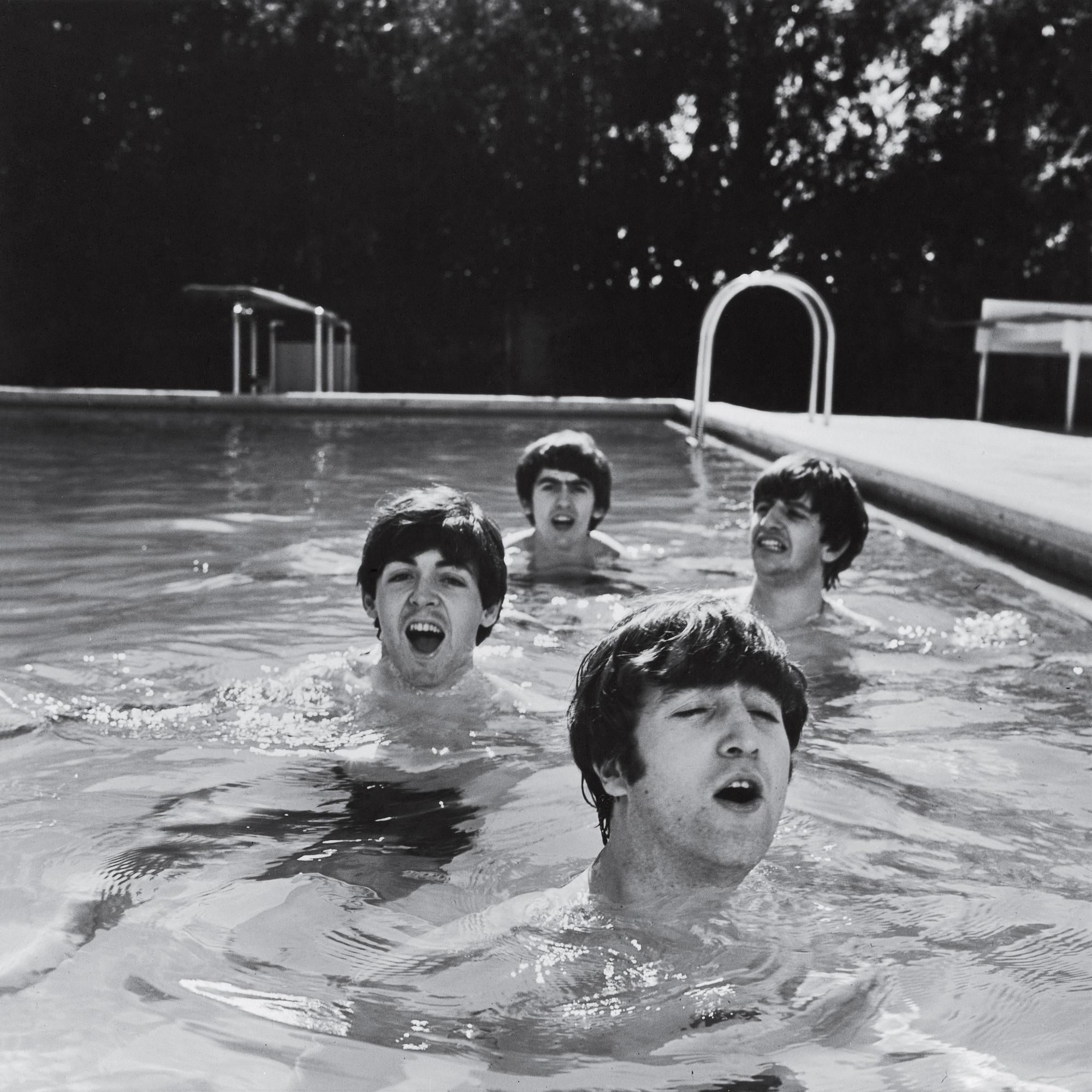 Art.com Paul McCartney, George Harrison, John Lennon and Ringo Starr ...