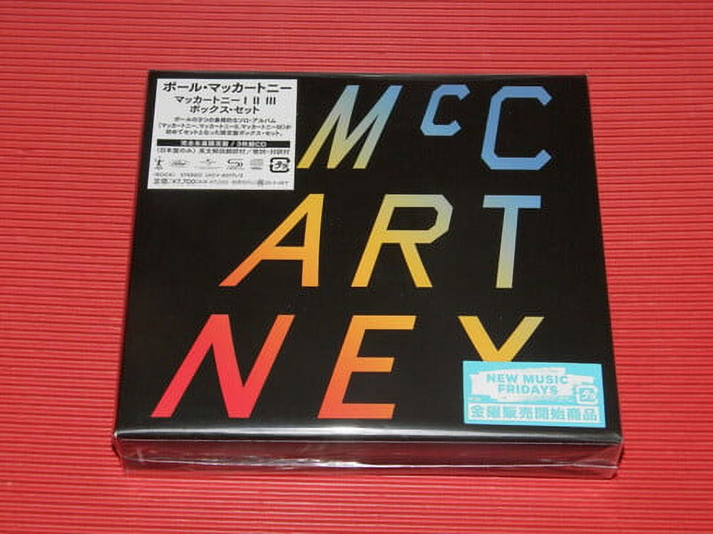 Paul McCartney - McCartney I / II / III - Box Set - SHM-CD - Music ...