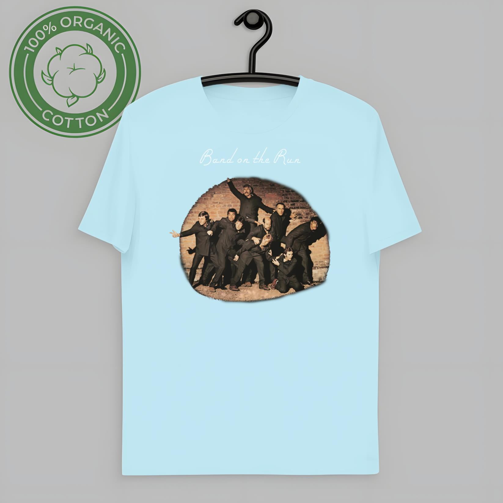 Paul McCartney Wings Band On The Run T-shirt black All sizes 2F60 ...