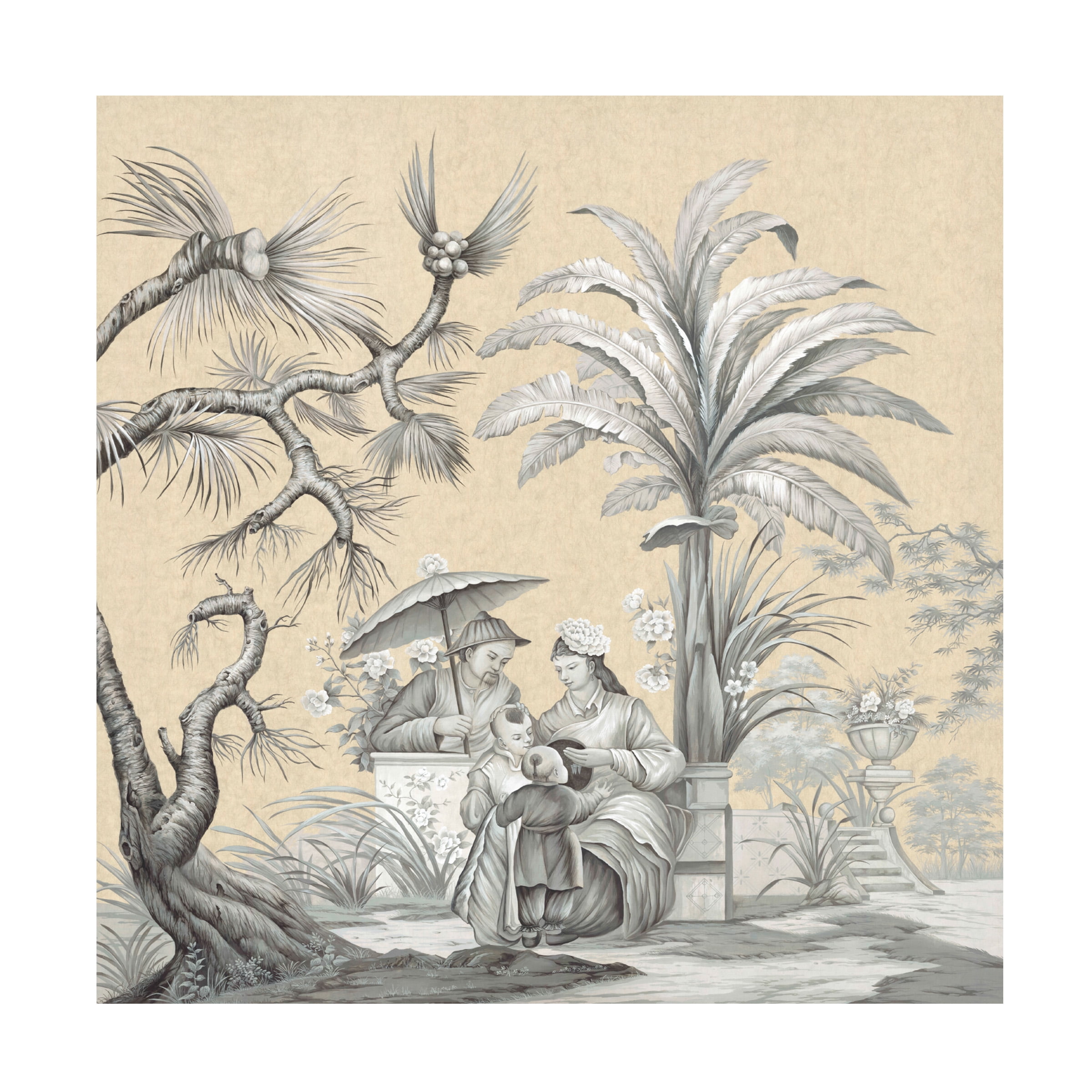 Paul Montgomery 'Famille Chinoiserie' Canvas Art - Walmart.com
