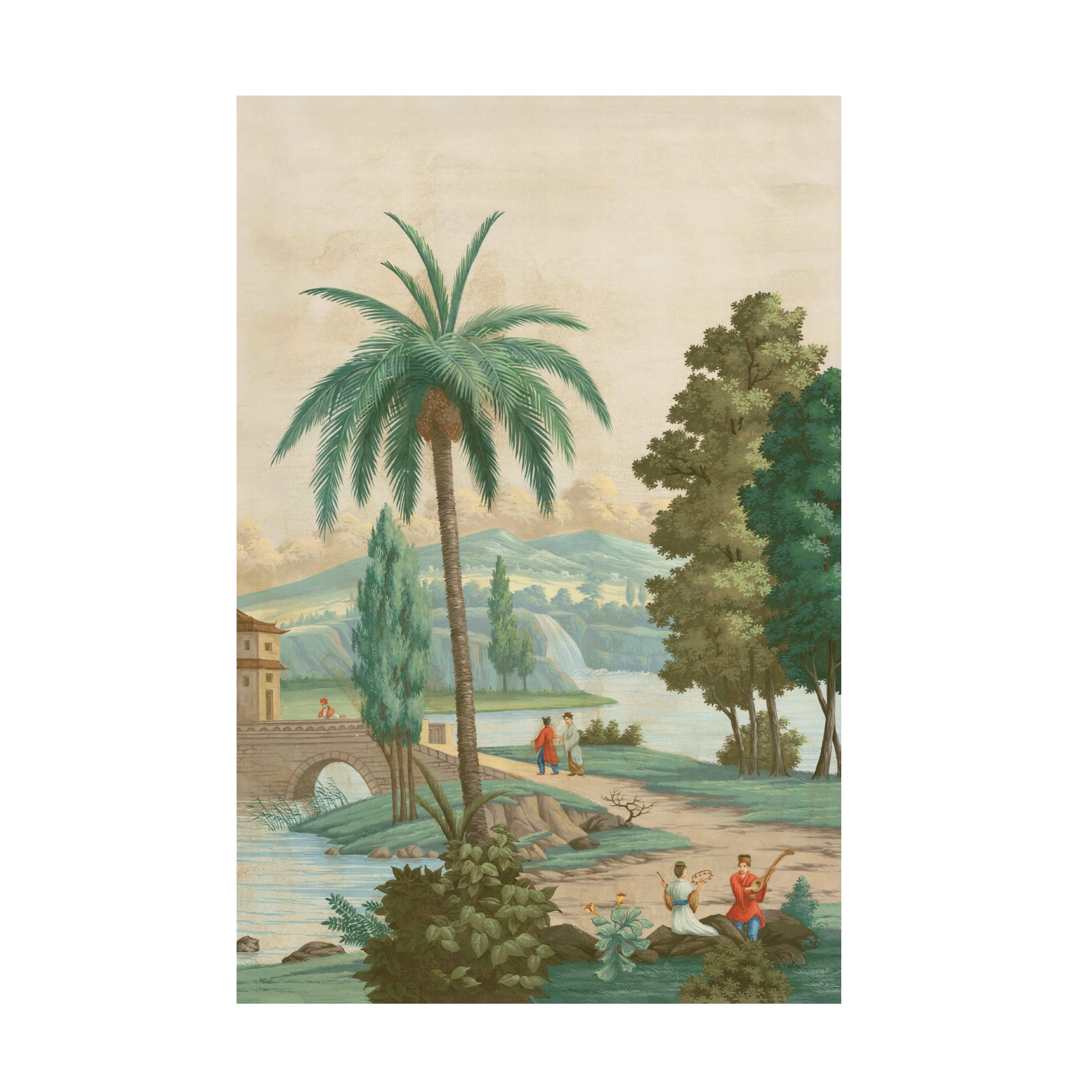 Paul Montgomery 'Palm Paysage I' Canvas Art - Walmart.com