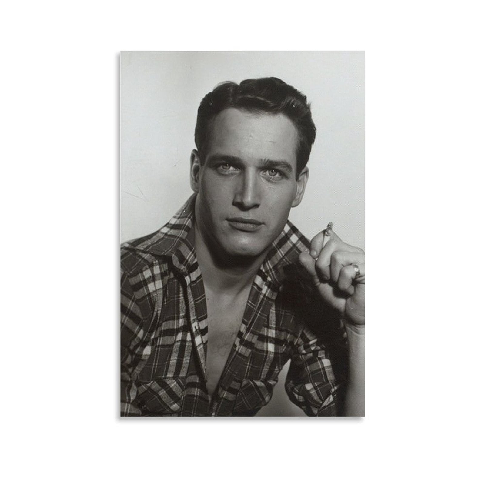 Paul Newman Actor Famous Poster Young Poster Decorative Painting Canvas ...