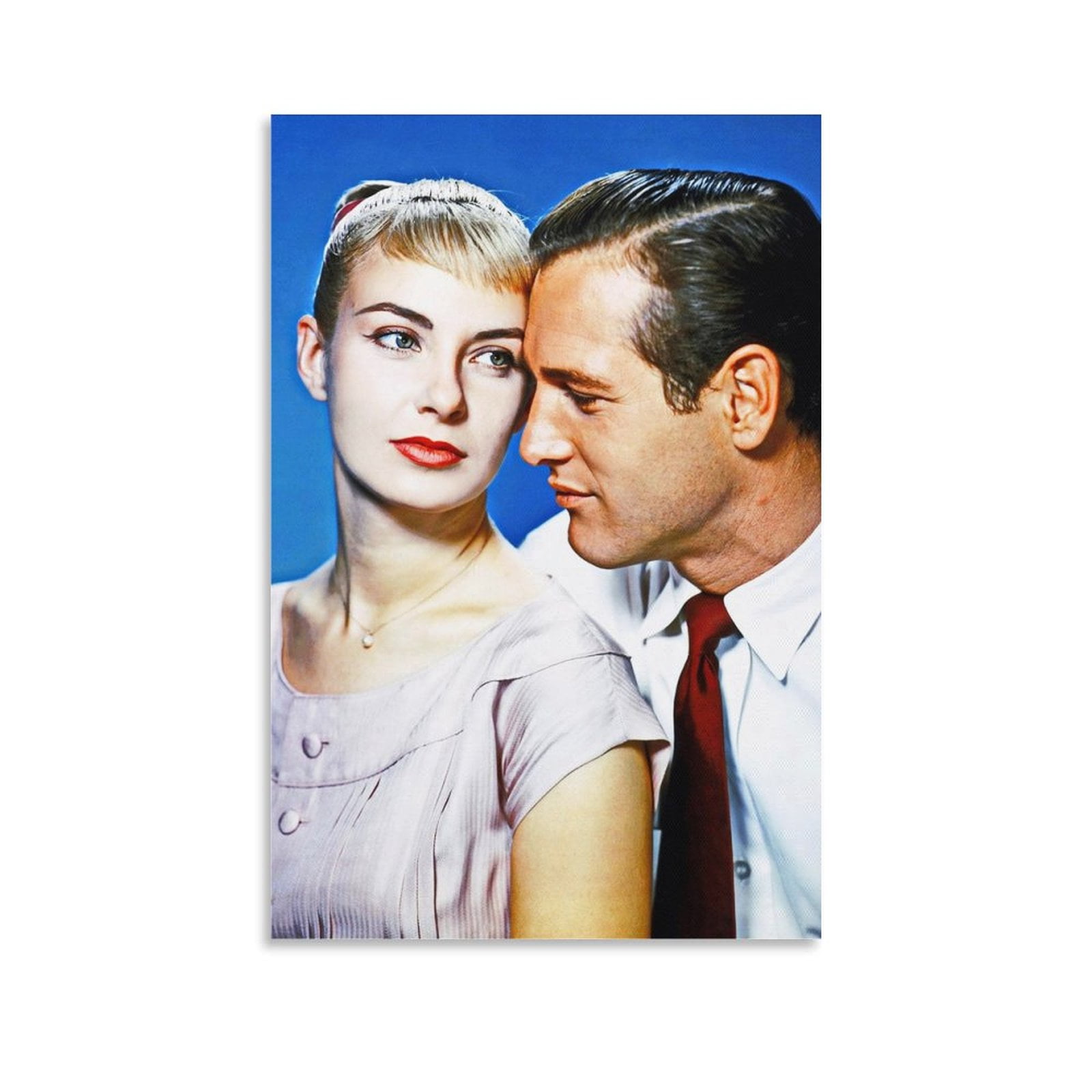 Paul Newman Actor Poster American Old Photo Canvas Poster Wall Art ...