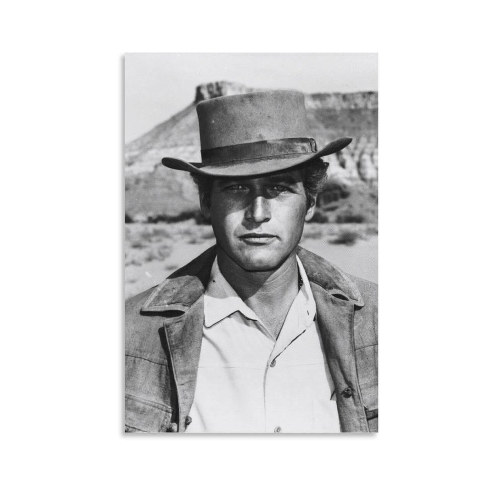 Paul Newman Actor Poster Young Posters Wall Art Painting Canvas Gift ...