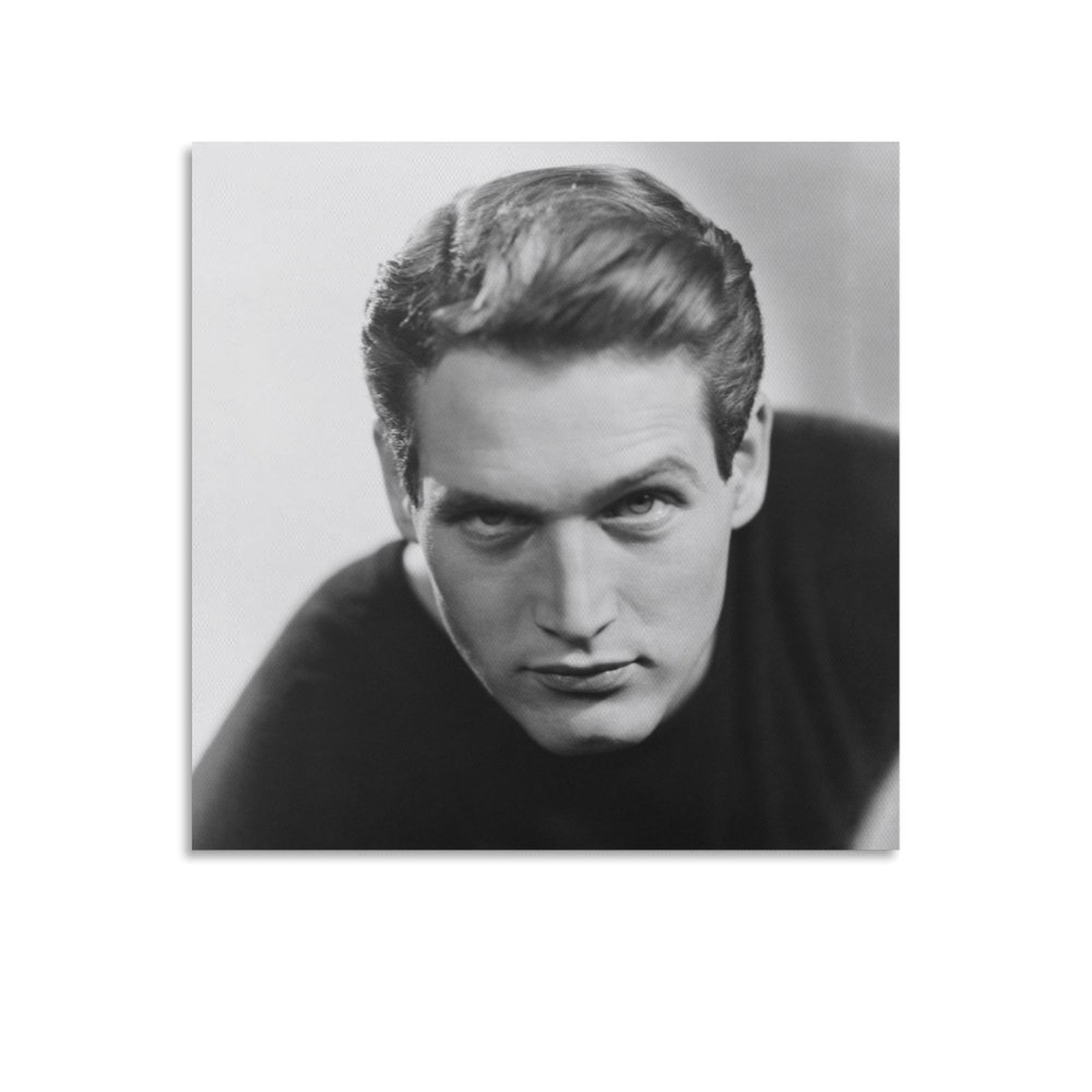 Paul Newman Actor Young Poster Famous Print Photo Art Painting Canvas ...