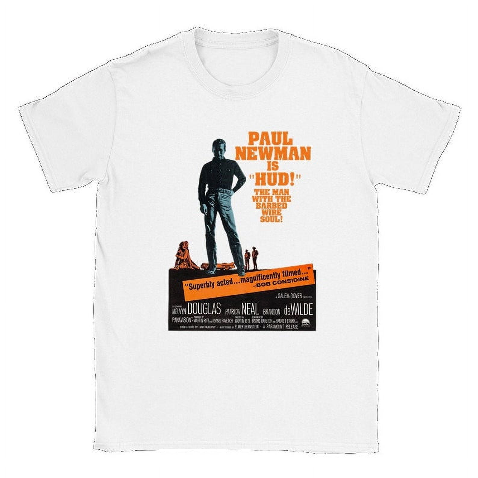 Paul Newman's HUD Tribute Tee: Vintage Homage to an Iconic Movie ...