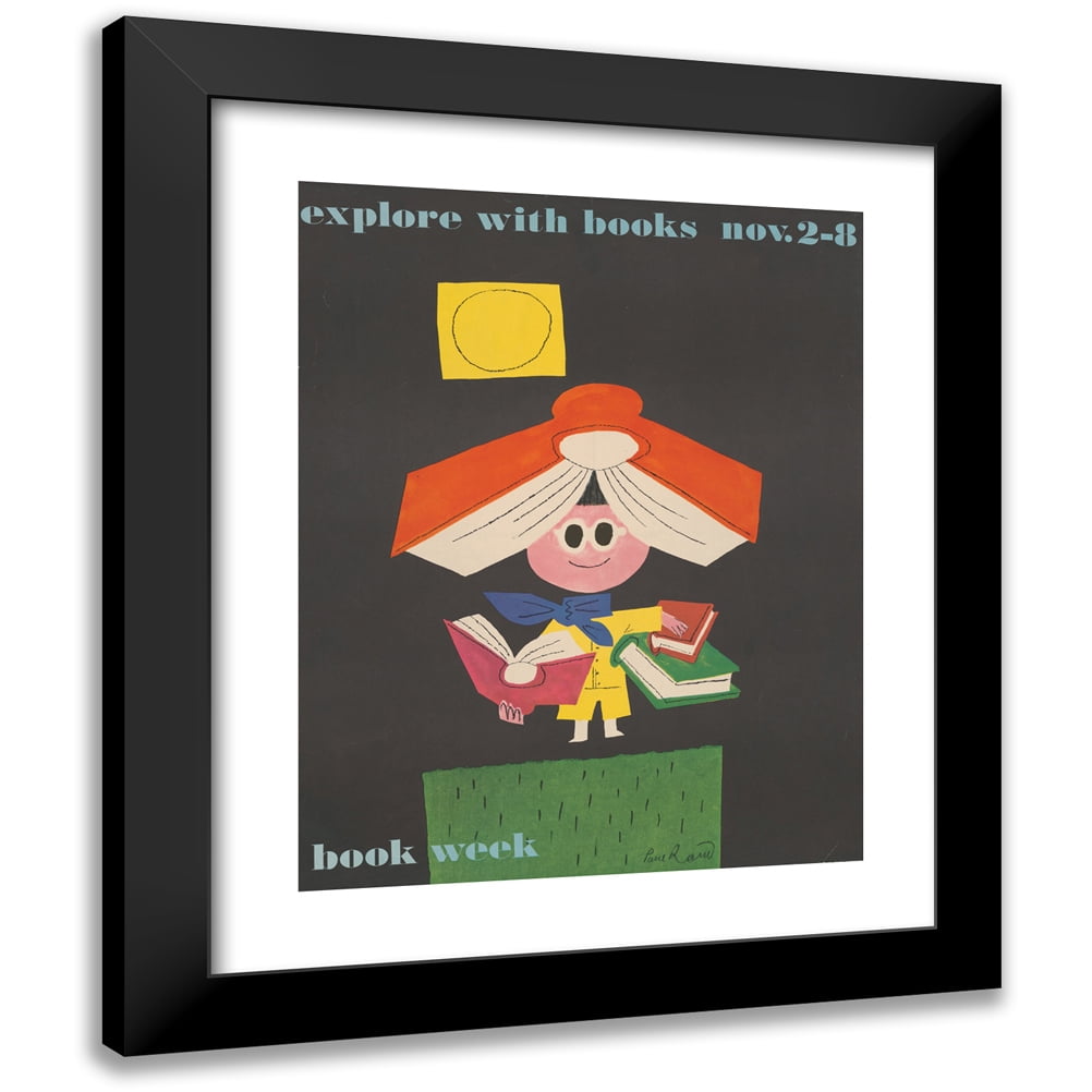 Paul Rand 20x24 Black Modern Framed Museum Art Print Titled - Explore ...