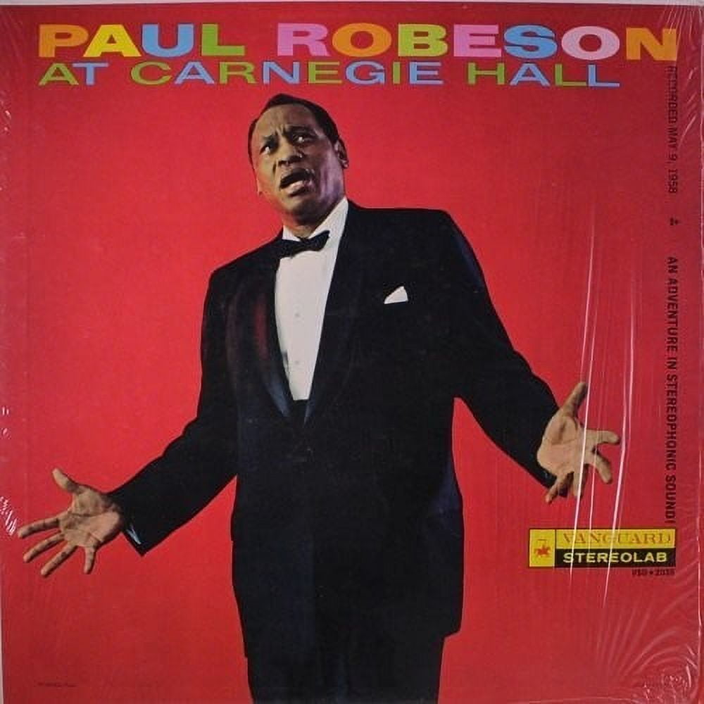 Paul Robeson - At Carnegie Hall - Music & Performance - Vinyl - Walmart.com