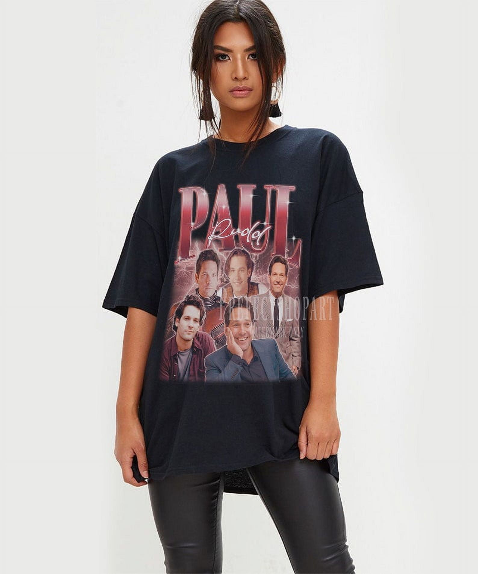 Paul Rudd American Actor Vintage Shirt, Paul Rudd Homage Tshirt, Paul ...