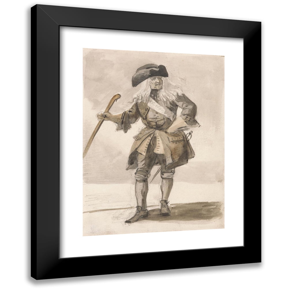 Paul Sandby 11x14 Black Modern Framed Museum Art Print Titled - London ...