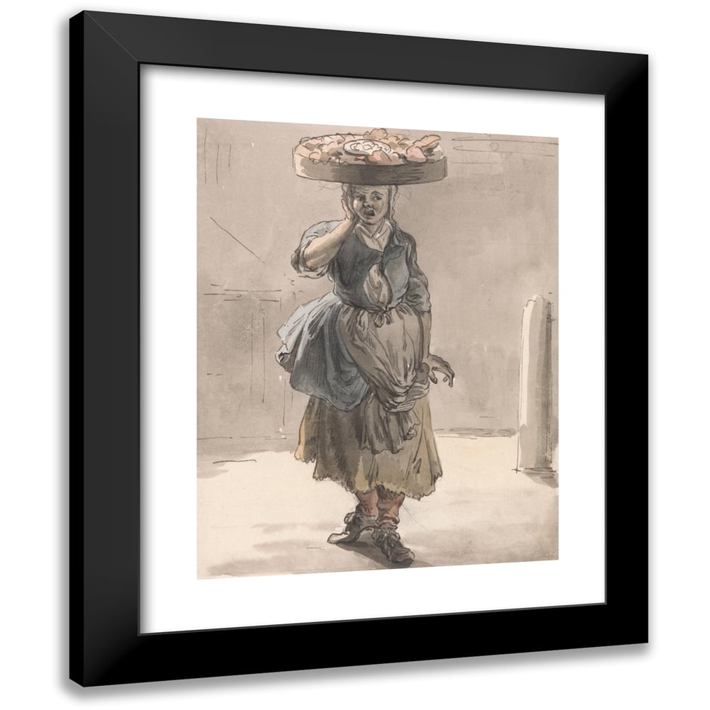 Paul Sandby 12x14 Black Modern Framed Museum Art Print Titled - London ...