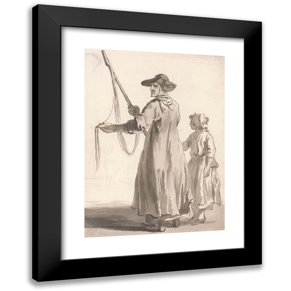 Paul Sandby 14x18 Black Modern Framed Museum Art Print Titled - London ...
