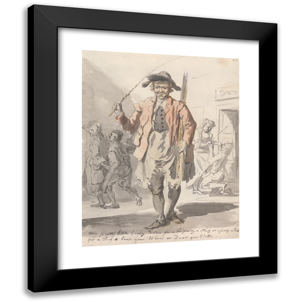 Paul Sandby 15x18 Black Modern Framed Museum Art Print Titled - My ...