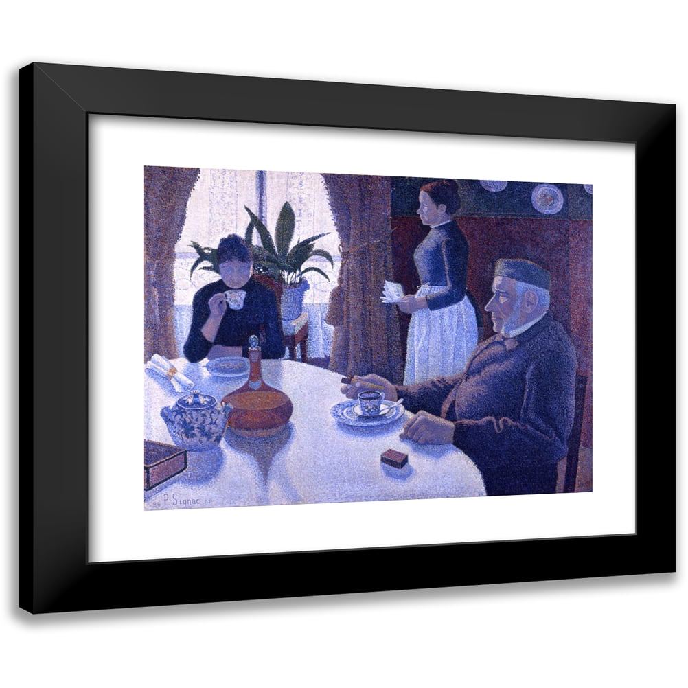 Paul Signac 14x12 Black Modern Framed Museum Art Print Titled - The ...