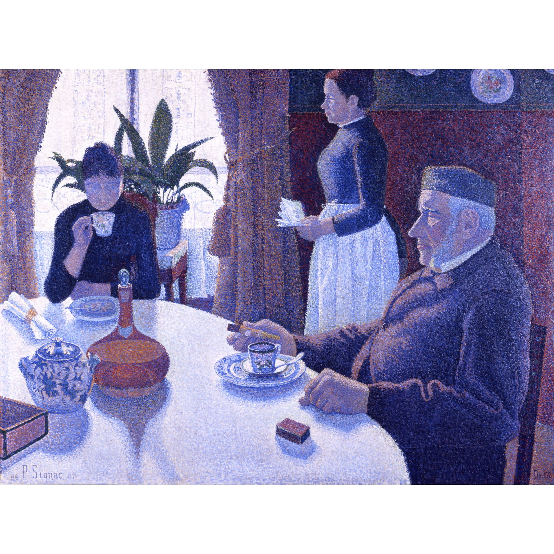 Paul Signac Breakfast Extra Large Art Print Wall Mural Poster Premium ...
