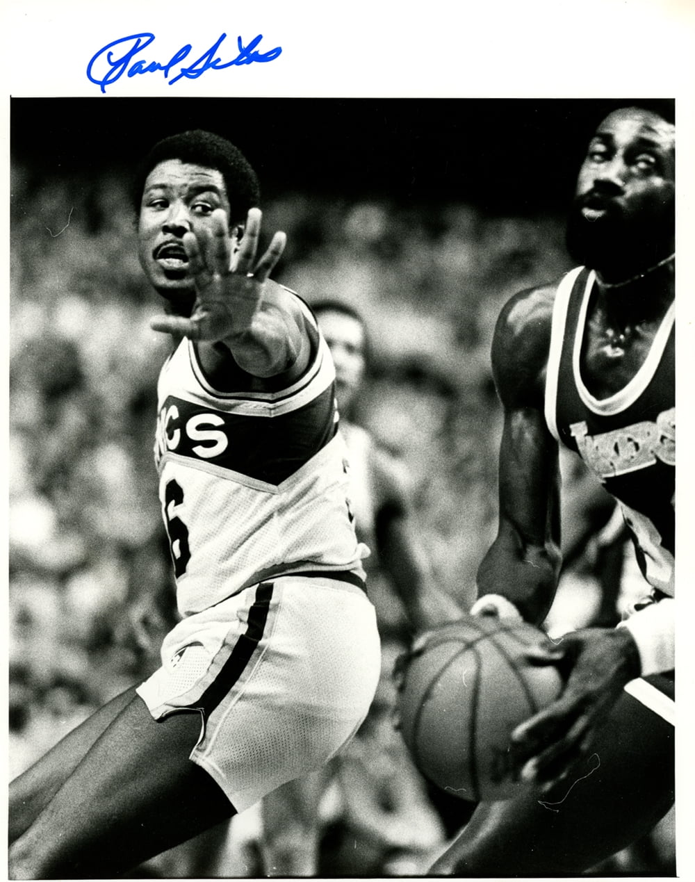 Paul Silas Autographed 8x10 Photo Seattle Supersonics MCS Holo #70198 ...
