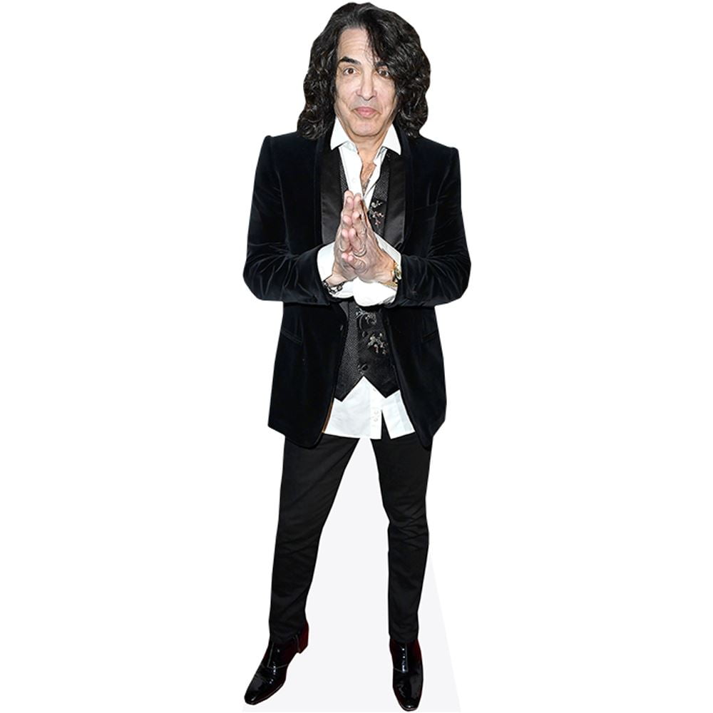 Paul Stanley (White Shirt) Mini Cardboard Cutout Standee - Walmart.com