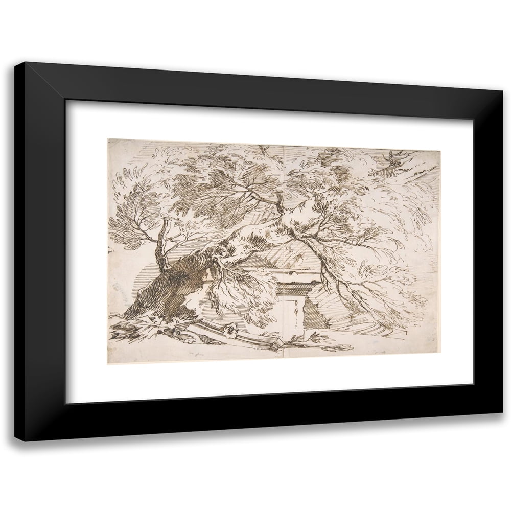 Paul Troger 18x13 Black Modern Framed Museum Art Print Titled - A ...