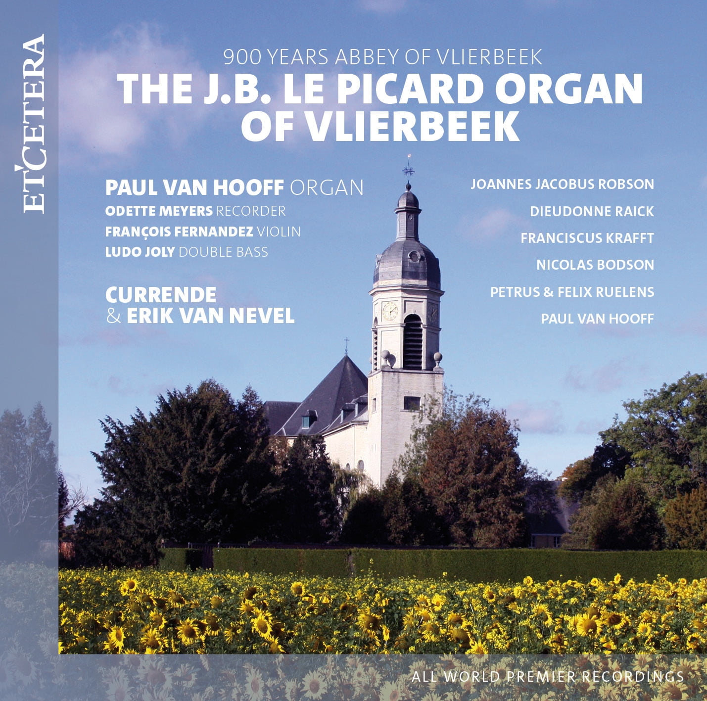 Paul Van Hooff The J.B. Le Picard Organ of Vlierbeek (CD) Album ...