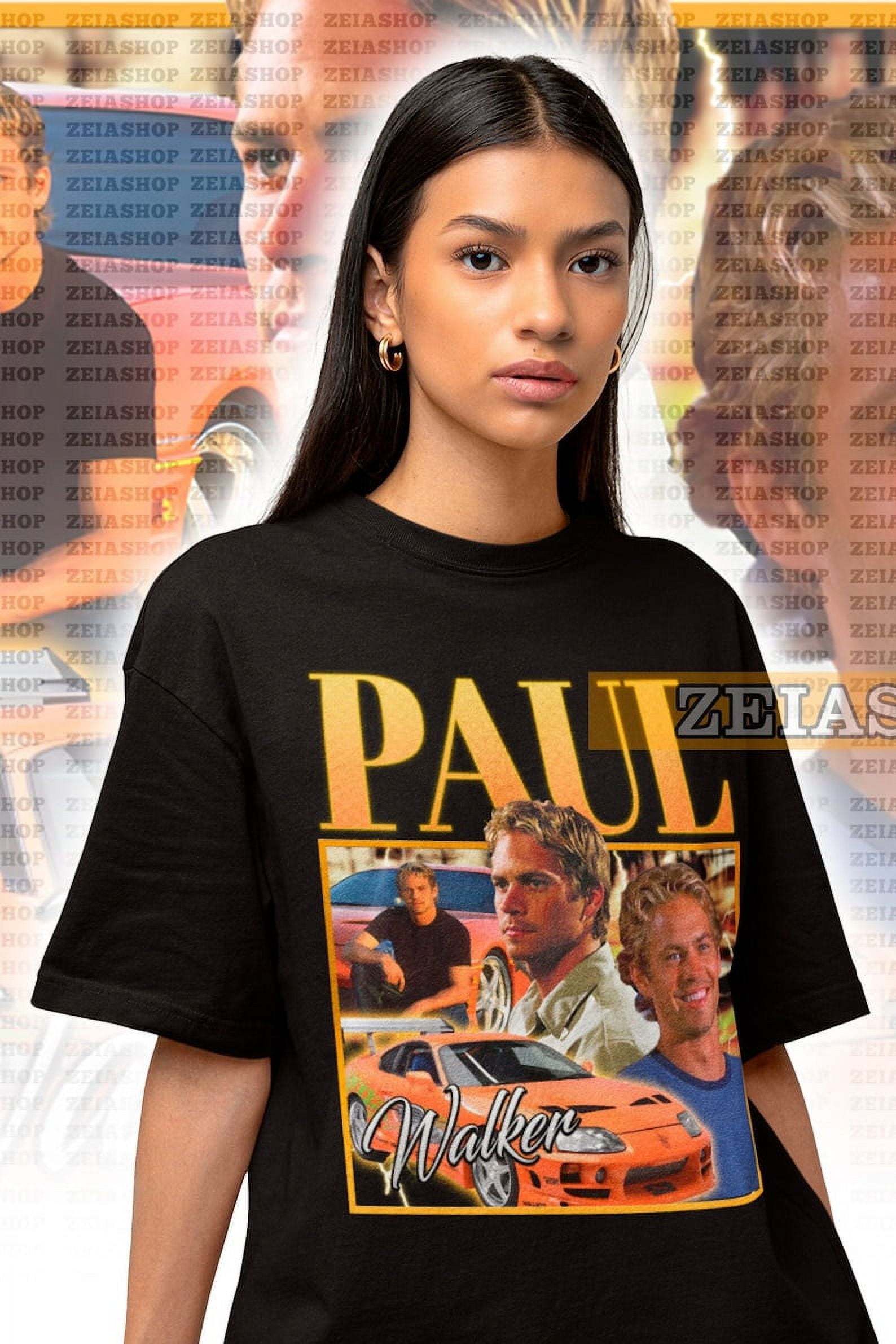 Paul Walker 90s T-Shirt, Paul Walker Tee, Car Lover T-Shirt, Paul ...