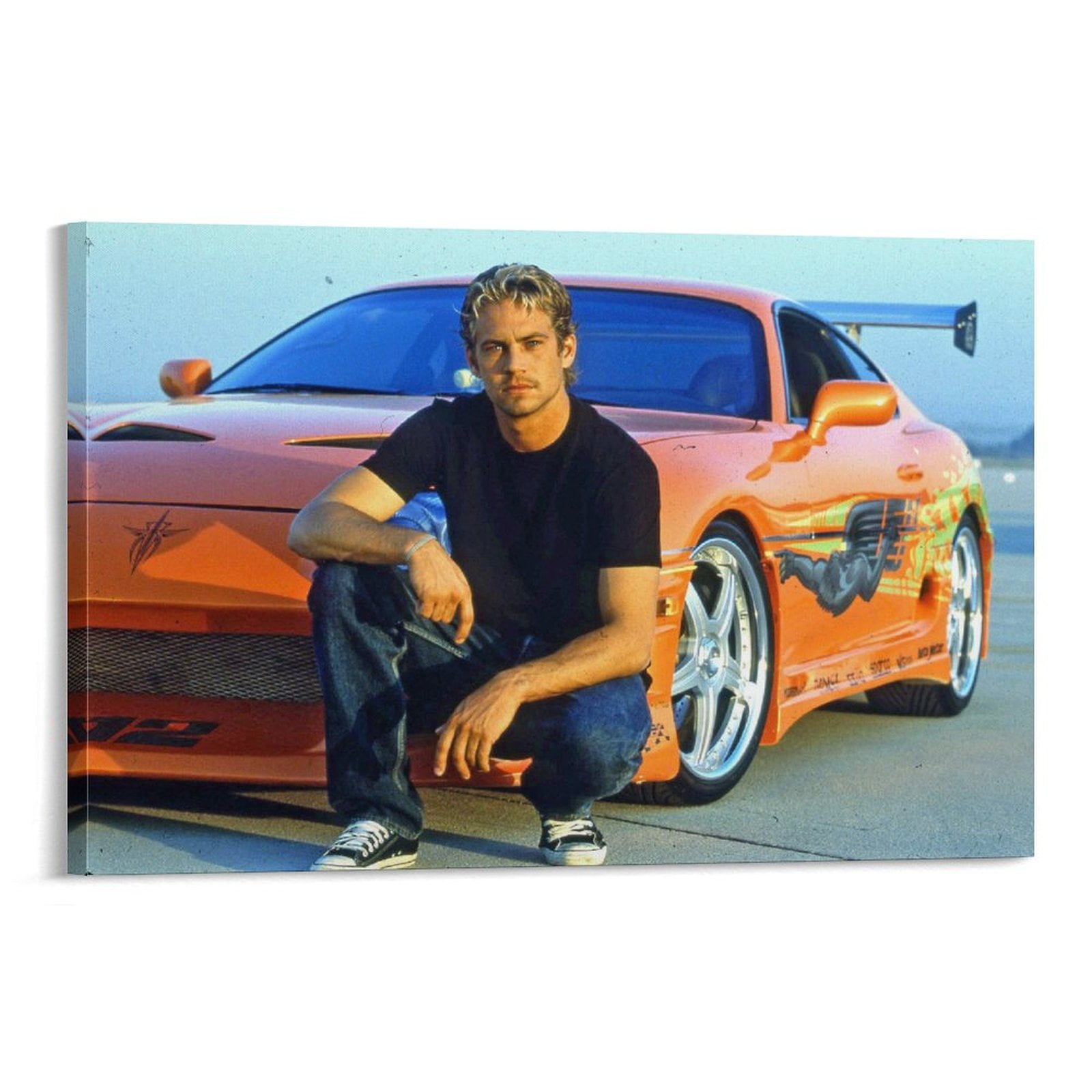 Paul Walker Posters Wall Art Painting Canvas Gift Living Room Prints ...