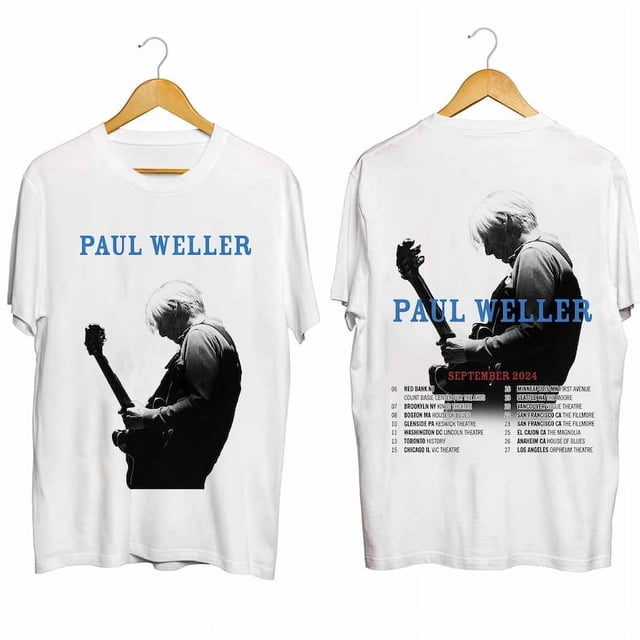 Paul Weller 2024 Tour Shirt , Paul Weller Fan Shirt , Paul Weller 2024 ...