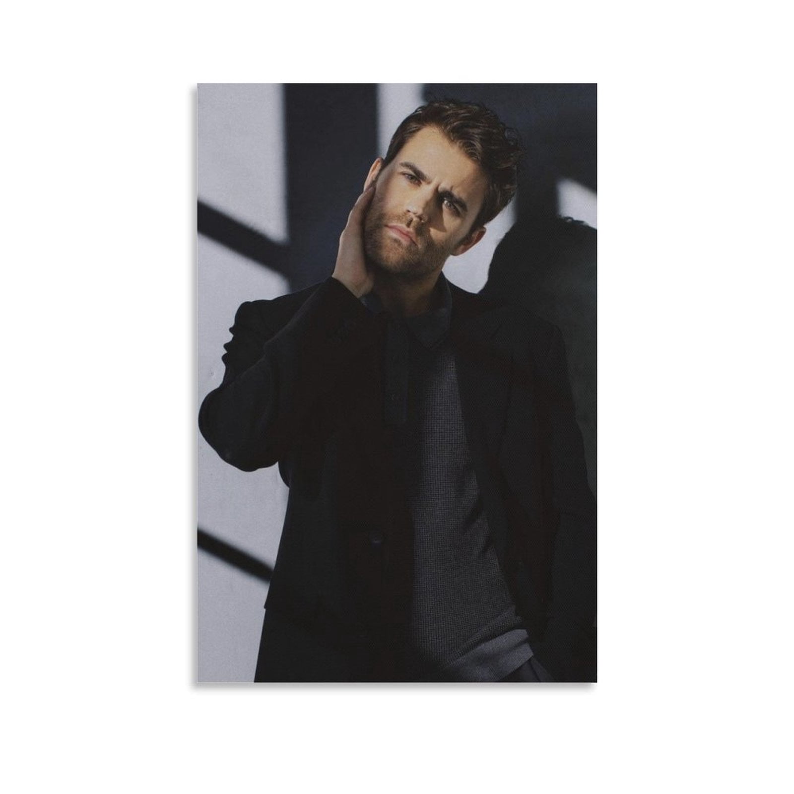 Paul Wesley Famous American Actor Poster Poster Cool Artworks Painting ...