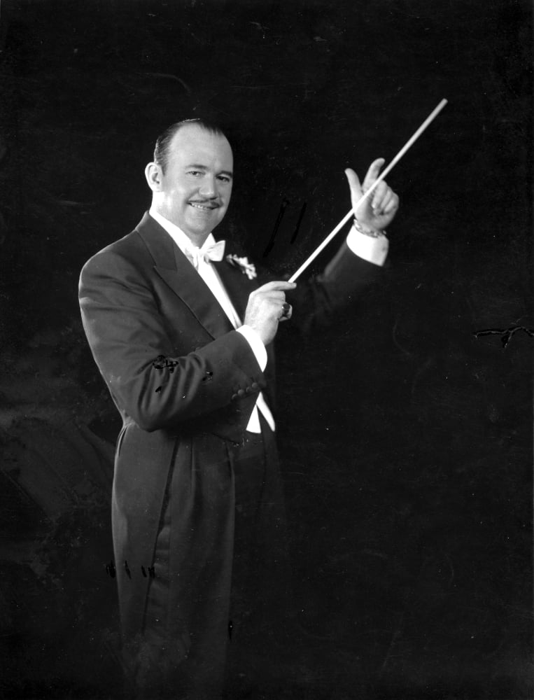Paul Whiteman in Black and White Portrait Photo Print (24 x 30 ...