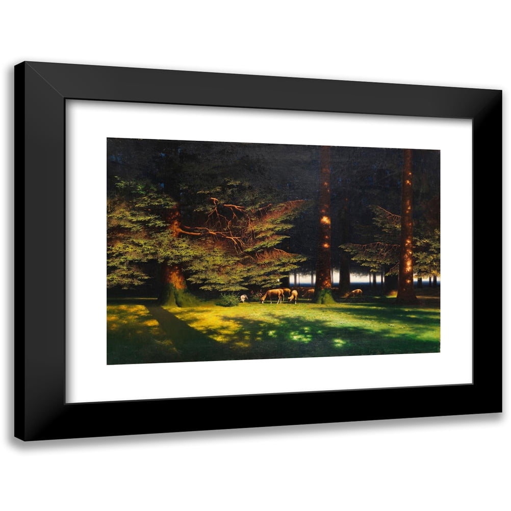 Paul Wilhelm Keller-Reutlingen 18x14 Black Modern Framed Museum Art ...