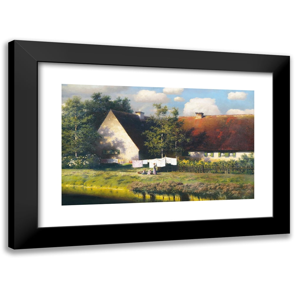 Paul Wilhelm Keller-Reutlingen 24x17 Black Modern Framed Museum Art ...