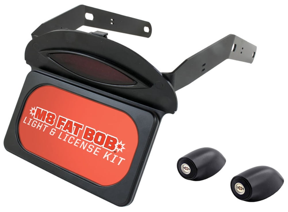 Paul Yaffe License Plate Frame w/LED Light & Turn Signals (PYO:LPF-M8FB ...